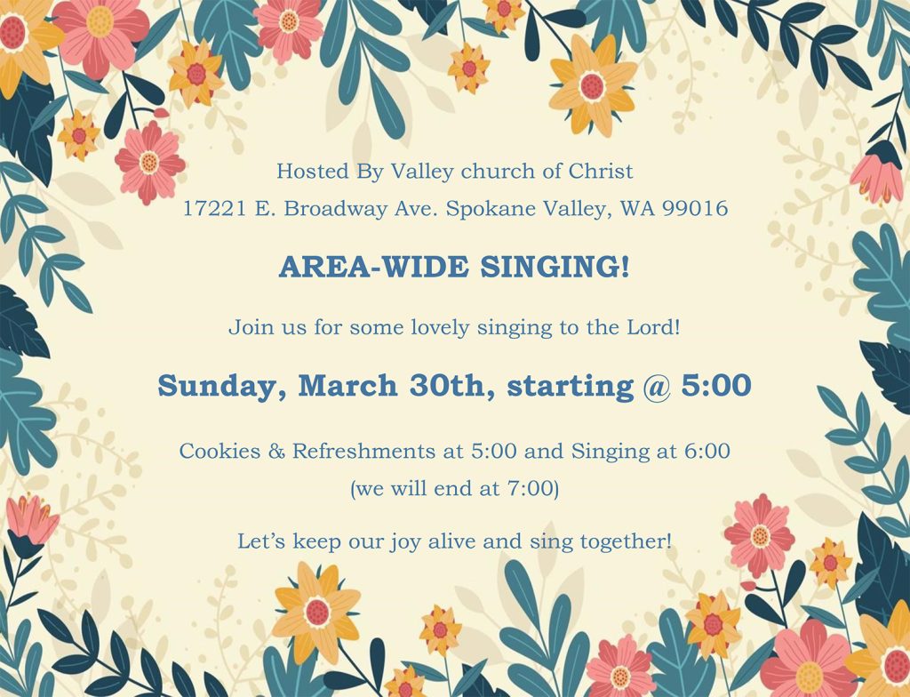 Upcoming Events - Dalton Gardens Church